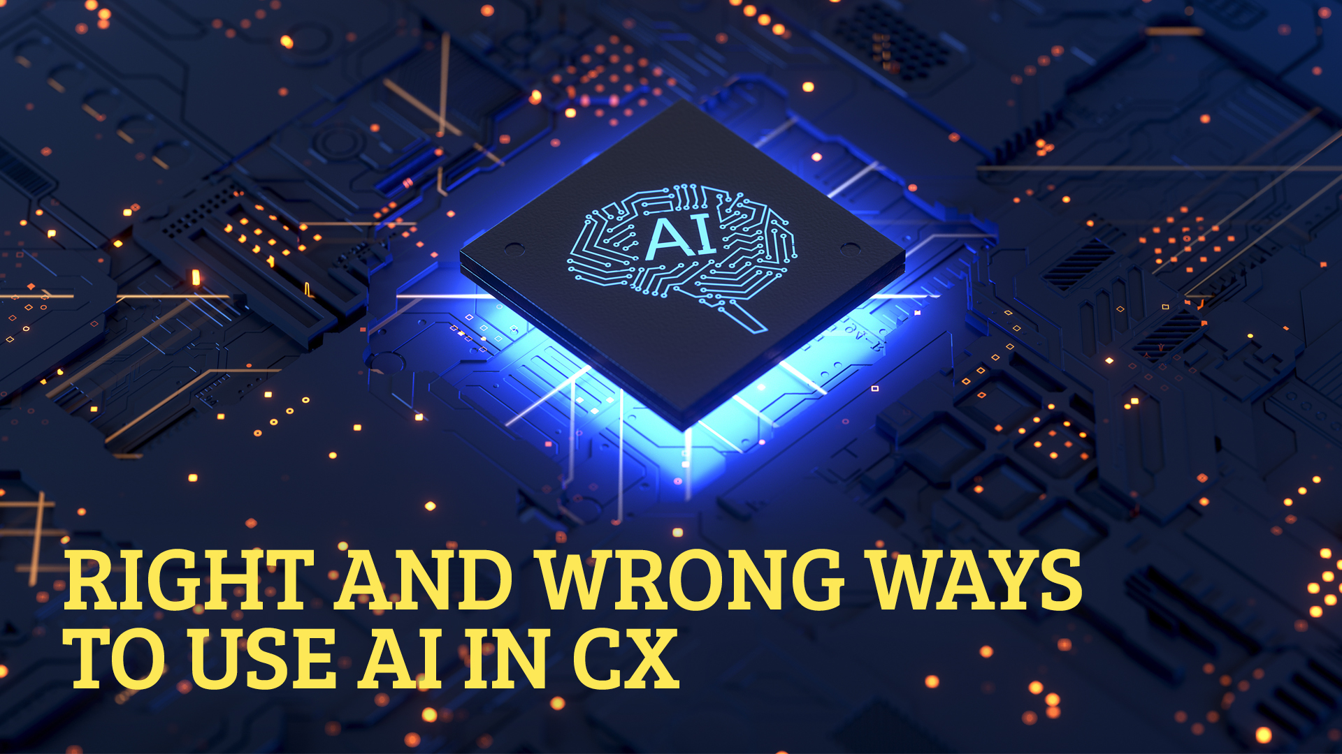 [Experience Action Podcast] Right and Wrong Ways to Use AI in CX ...
